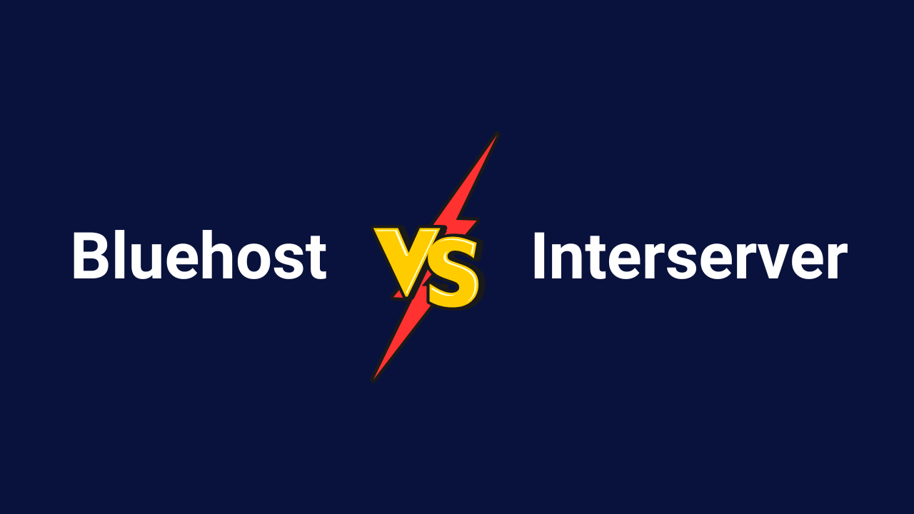 Bluehost Vs InterServer Comparison 2025: Which Is Best Hosting ...